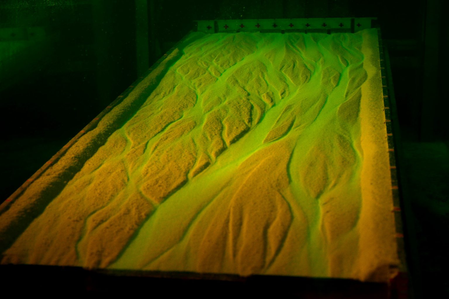 Braided channels – Morphohydraulics Imaging Laboratory